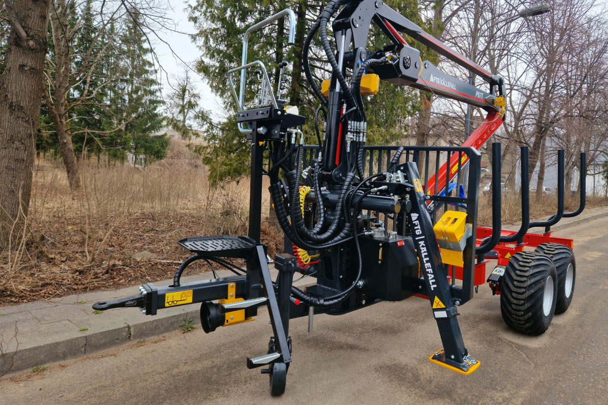 Operator platform with ladder - FTG Källefall